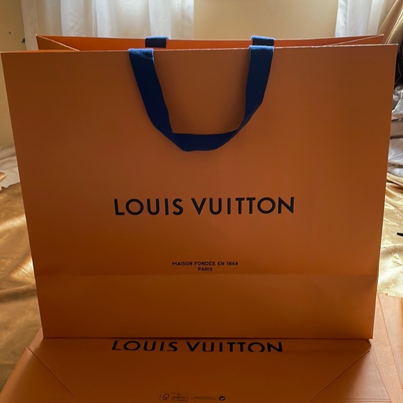 Louis Vuitton | Other | Louis Vuitton Empty Paper Bags 5 Bags | Poshmark